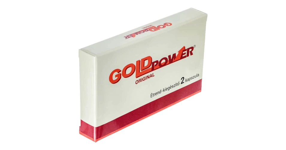 Gold Power Original - potencianövelő kapszula (2db/cs) - Potencianövelő